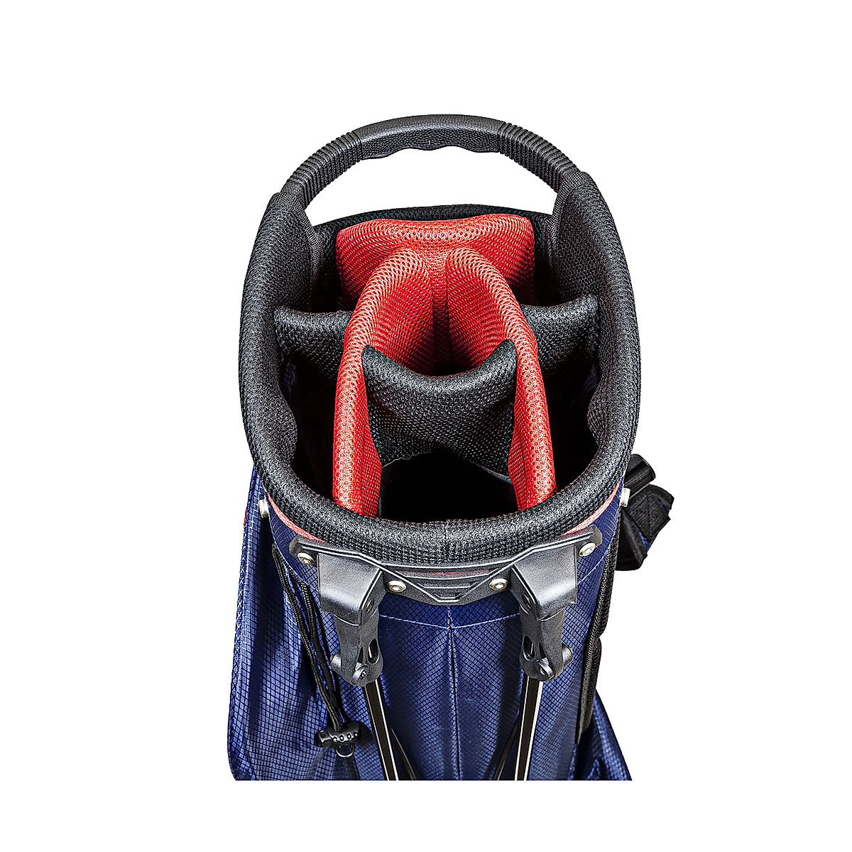 Club Champ Deluxe Stand Golf Bag, Red/White/Blue
