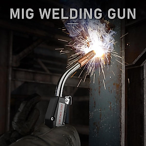 YESWELDER 15ft 250Amp MIG Welding Gun Torch Stinger Replacement for Tweco #2 Fit Miller M-25 169599