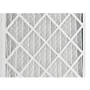 20x25x4 Furnace- Air Filter Merv 8 Pleated Replacement (1 Box of 2) (Actual Filter Size: 19.375 x 24.375 x 3.75 Inches)