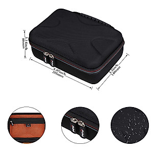 Mchoi Hard EVA Travel Case Compatible with Focusrite Scarlett 2i2 (3rd Gen) USB Audio Interface (New Version Case), Case Only