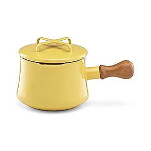 DANSK Yellow Kobenstyle 1 Qt. Saucepan, 2.65 LB