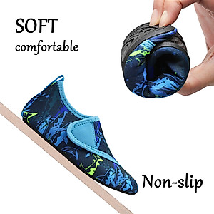 Centipede Demon Water Shoes for Toddler Girls Boys Kids Quick Dry Barefoot Aqua Sock Shoes for Swim Pool Beach Outdoor Water Sports 9.5-10 Toddler