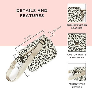 Freshly Picked Mickey Leopard Park Waist Pack, Disney Fanny Pack, Wear as a Belt Bag or Crossbody Fanny Pack (Mickey Leopard)