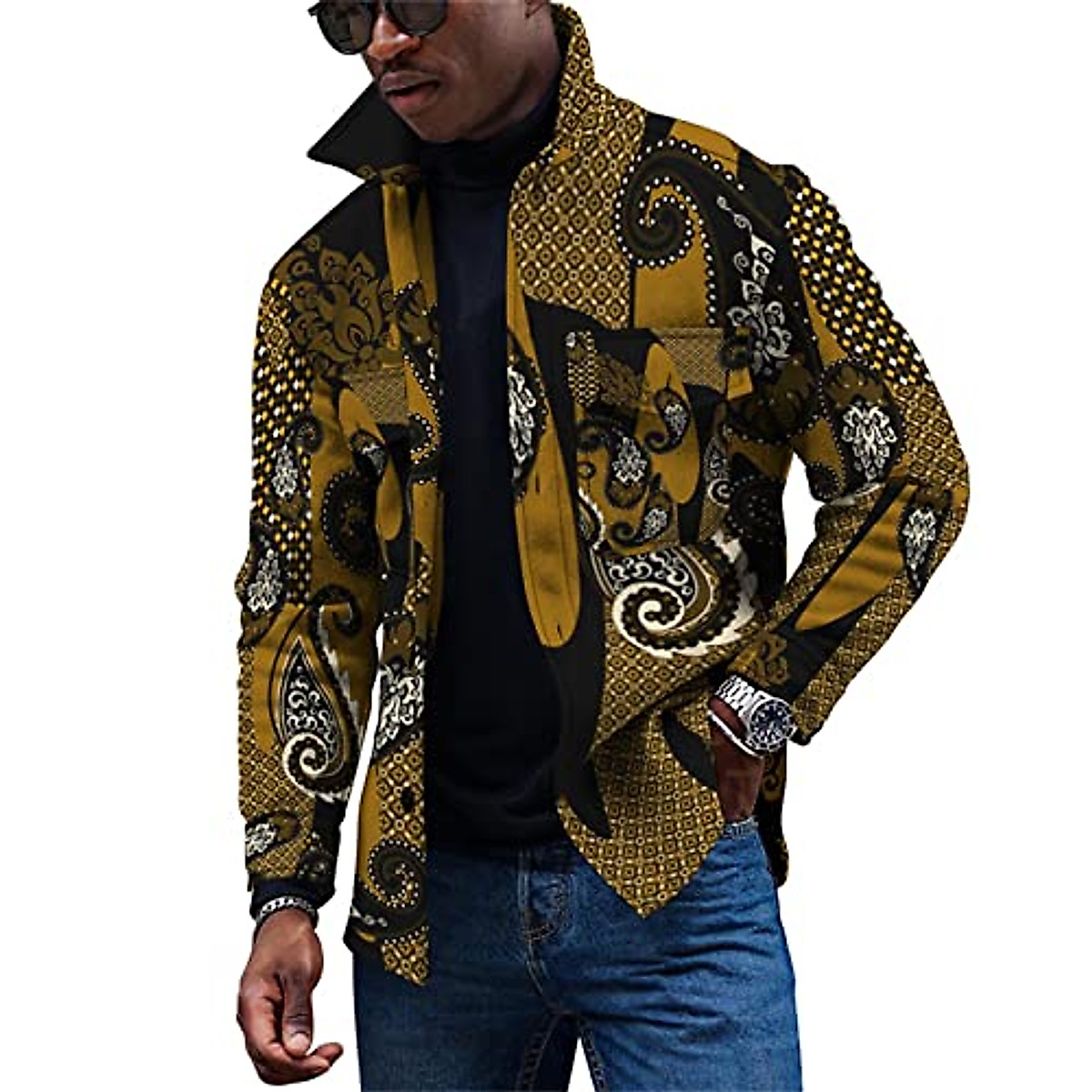 Windbreaker Men Mens Cloak Cardigan Fall Vest Men Grey Hoodie V Neck Sweater Men Jackets for Men Mens Hooded Jean Jacket Dark Blue Hoodie Men Blanket Hoodie Tuxedos(Yellow,Medium)