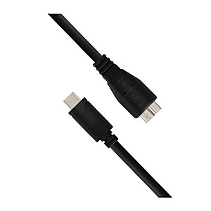 Vebner 20ft USB C to Micro B Cable - Extra Long USB Micro B to USB C - Extra Long USB C Micro B SuperSpeed Tethering Cable