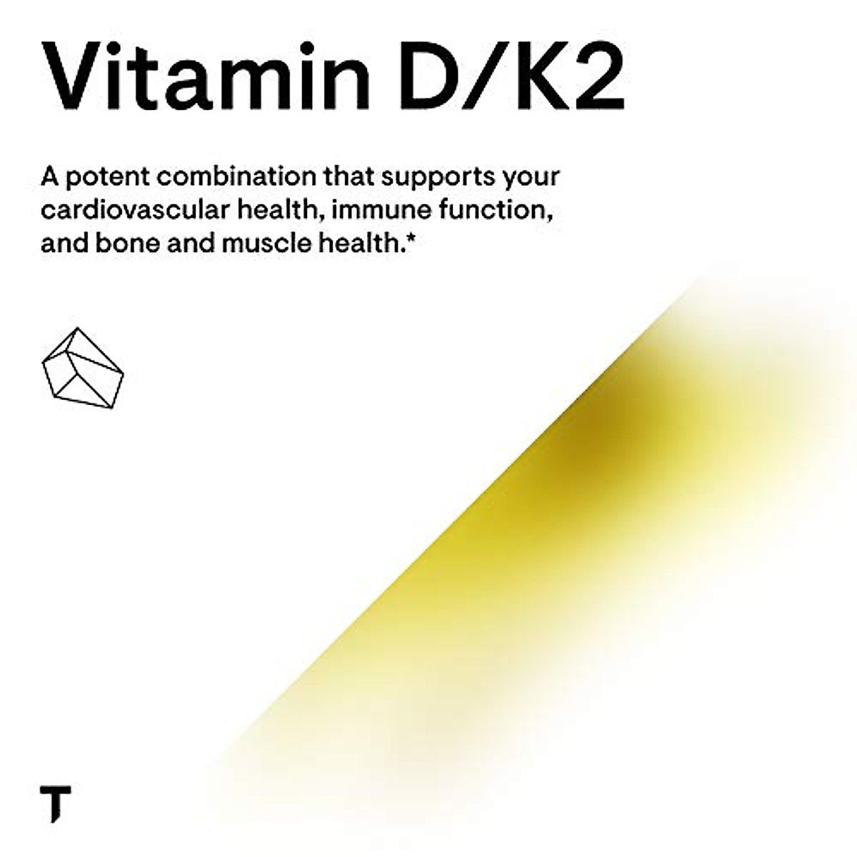 Thorne - Vitamin D + K2 Liquid with a metered Dispenser - Vitamins D3 and K2 to Support Healthy Bones and Muscles* - 1 Fl Oz (30 ml) - 600 Servings