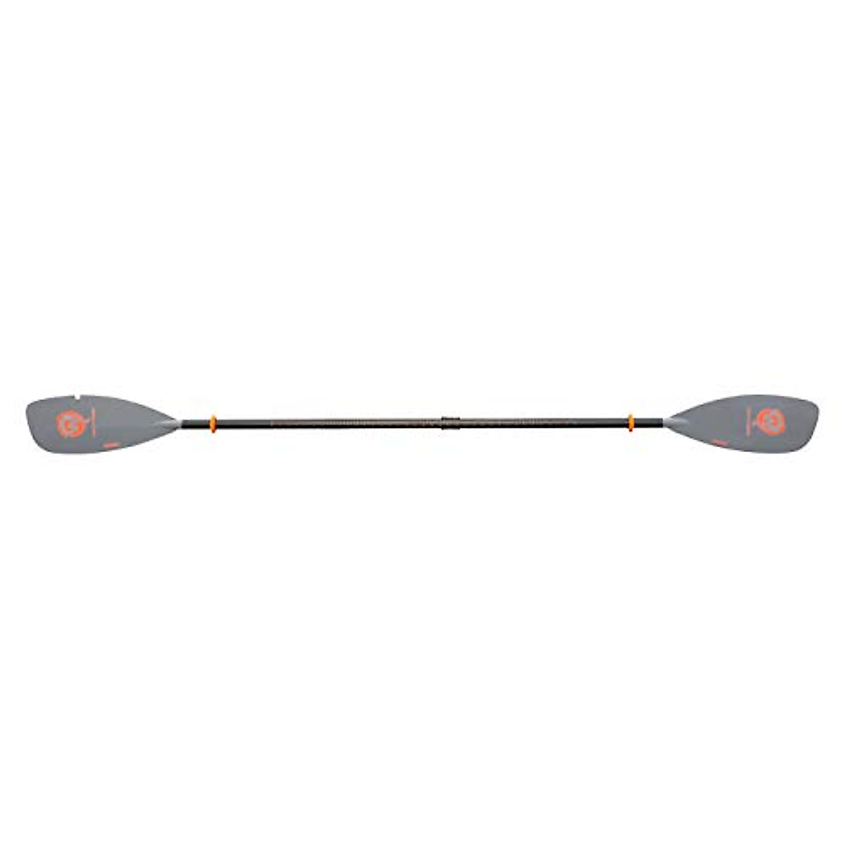 Wilderness Systems Origin Angler Kayak Fishing Paddle | Integrated Line Hook | Fiberglass/Nylon Blade | Carbon Blend Shaft (240-260cm), Black