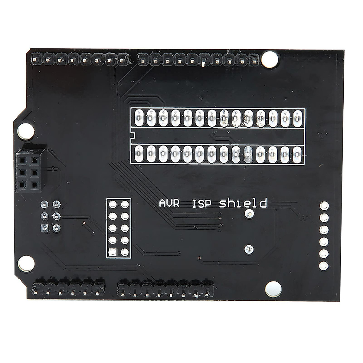 Programmer Expansion Board, AVR ISP Burning Burn Bootloader Module, with On-Board Buzzer and LED Indicator Light