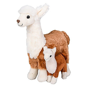 The System Sellers Adorable Mini (7"-8") Mother and Baby Birth of Life Plush Stuffed Animal (Llama)