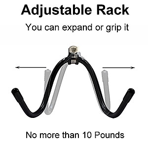 YYST Rolling Pin Holder Rolling Pin Display Rack Rolling Pin Storage - Hardware Included - No Rolling Pin-4/PK