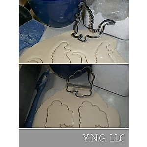 GODZILLA VS KING KONG MONSTER BATTLE MOVIE FILM SET OF 2 COOKIE CUTTERS USA PR1513