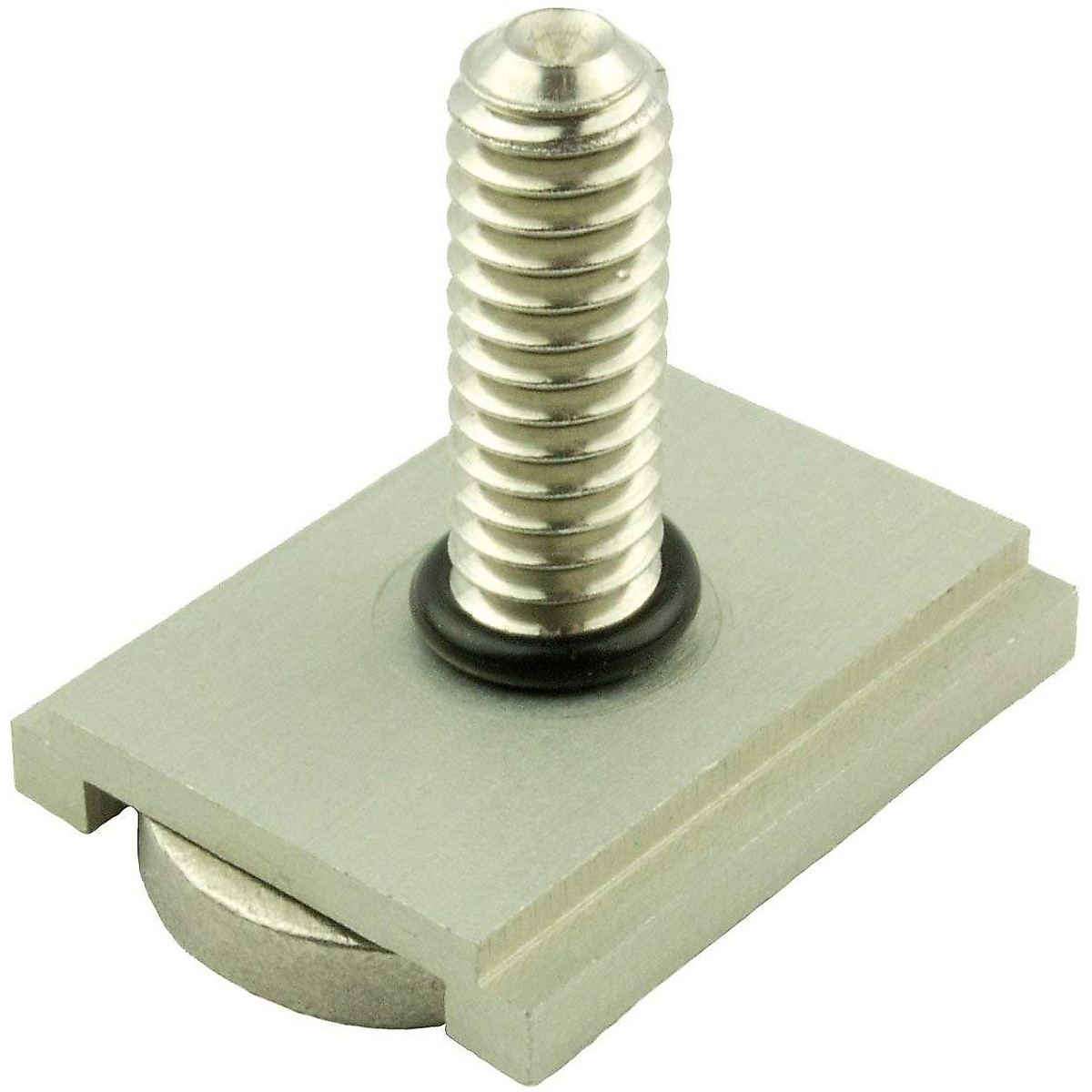 YakAttack FeelFree UniTrack Aluminum Kayak Adapter, 6 pack, adapter plates only (AAP-1012-6)