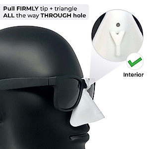 CoolNES - 4 Pack - UV Nose Guards for Glasses - Skin Sun Protection - Shield Guard Protector UPF 50+ Patented