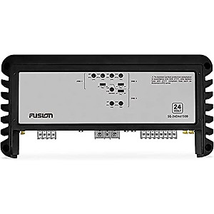 Fusion SG-24DA61500 Signature Series 24-Volt 6-Channel Marine Amplifier 840 Watts RMS