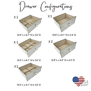 Alveare Home Helena Standing Jewelry Armoire, Silver