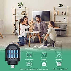 Simashts Mosquito Repellent, Mosquito Repeller Indoor Outdoor USB Powered for Home, Office