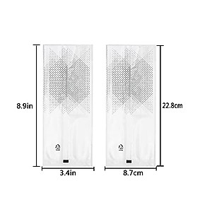 SAILING-GO 100 pcs./Pack Translucent Plastic Bags for Cookie,Cake,Chocolate,Candy,Snack Wrapping Good for Bakery Party with Stickers