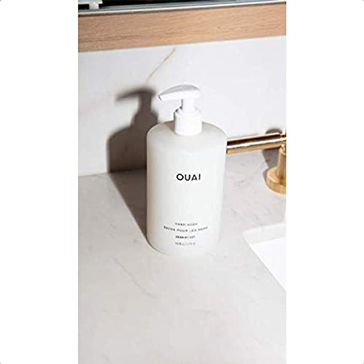 OUAI Hand Lotion. The Perfect Lightweight Formula to Hydrate Your Driest Spots. Made with Avocado, Jojoba and Rose Hip Oils to Lock in Moisture (16 Fl Oz)
