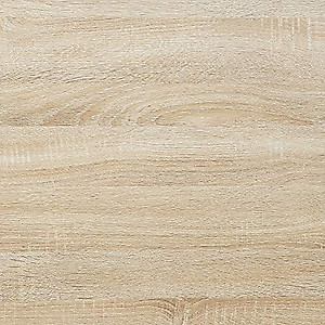 Convenience Concepts Designs2Go Trestle Shelves Desk, 47"L x 20.25"W x 29.25"H, Weathered White