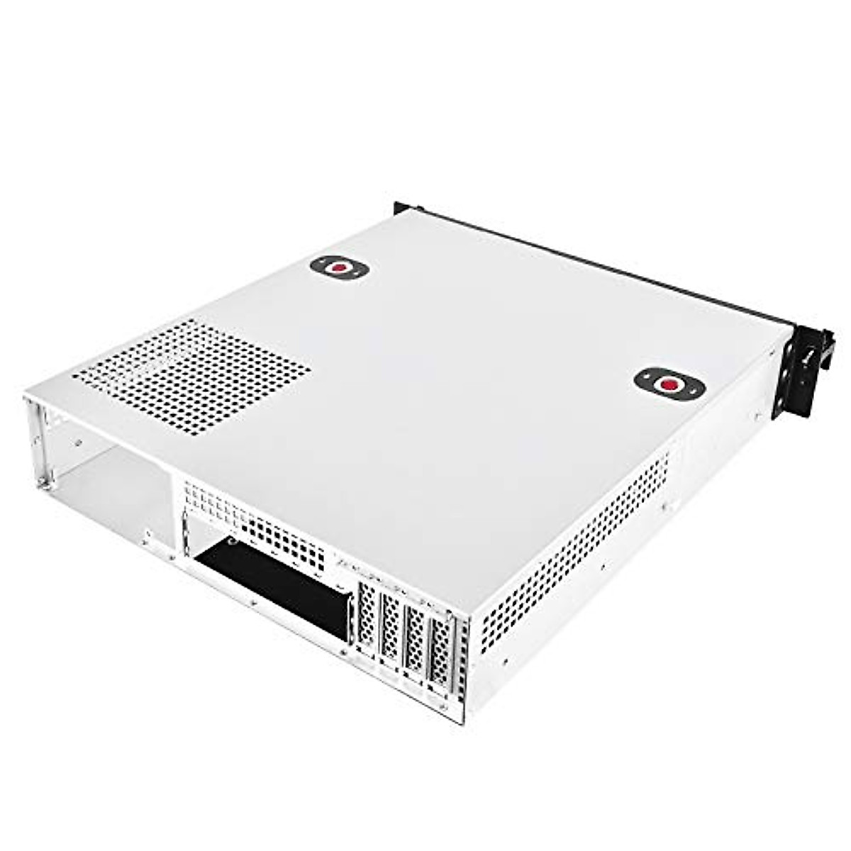 SilverStone Technology RM21-304 2U Micro-ATX Rackmount Server Chassis with Four 3.5" hot-swap Bays, SST-RM21-304