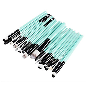 AprFairy Eye Makeup Brushes Set, 20 Piece Eyeshadow Brushes Set Professional Makeup Brushes Eye Shadow Concealer Eyebrow Eyelash Eye Liners Blending Make Up Brushes with Soft Synthetic Wool