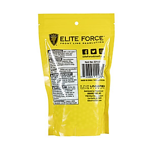 Elite Force Tracer BBS Glow-in-The-Dark Premium 6mm Airsoft BBS Ammo, 1000 Count, 0.25 Gram, One Size