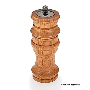 WoodRiver Project Kit - Salt & Pepper Mill Grinder MechanismBlack Nickel