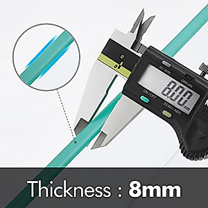 KES Bathroom Wall Shelf Aluminum Extra Thick Tempered Glass Rectangular 1 Tier Basket Wall Mounted Black, A4126A-BK