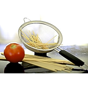 LiveFresh Premium Quality Fine Mesh Stainless Steel Strainer Sieve Colander - 7-5/8 Inch