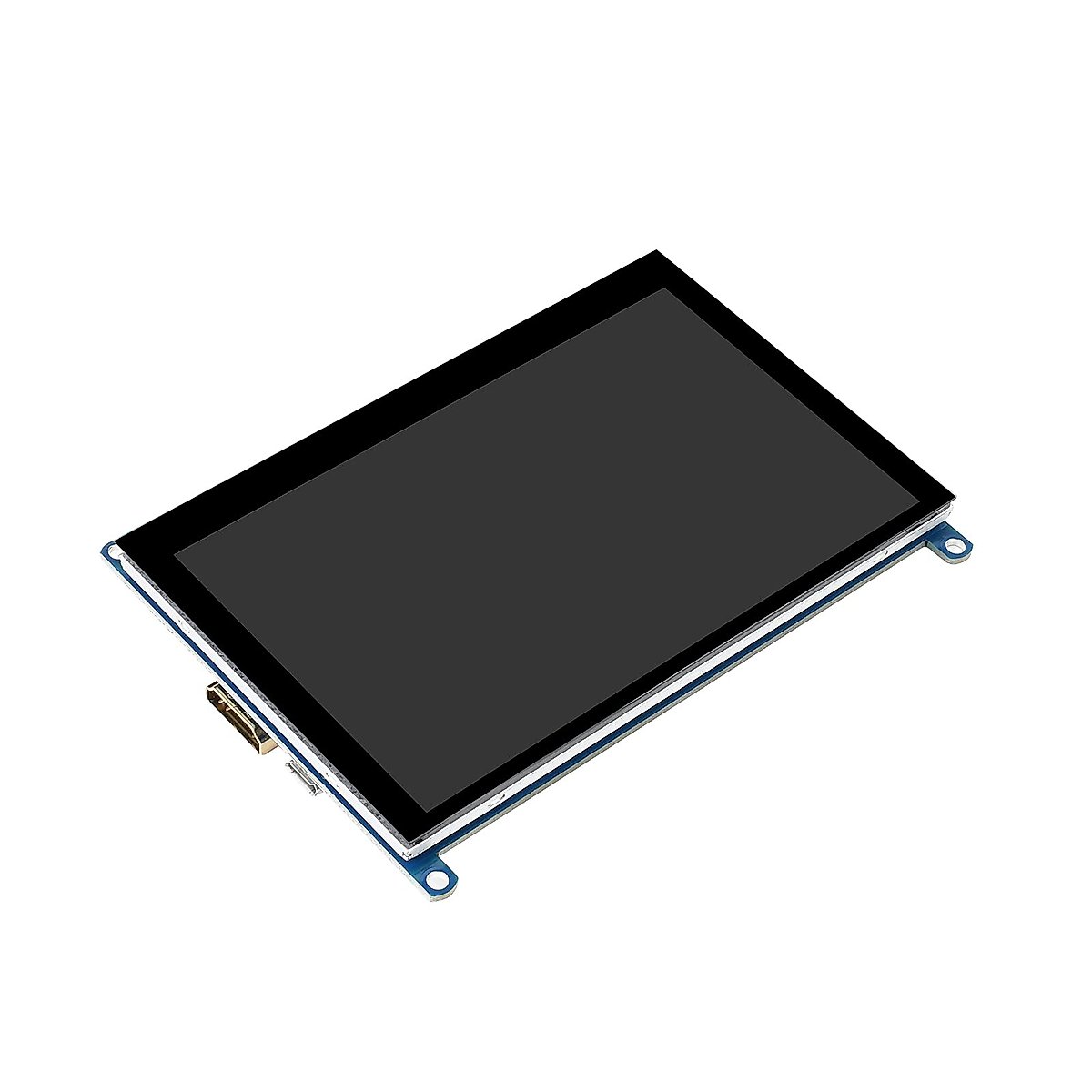 waveshare 5 inch Capacitive Touch Screen TFT LCD Display Toughened Glass Panel 800x480 5inch HDMI H V4 LCD for Raspberry Pi 4B/3B+/3B/Zero/Zero W WH,PC,Support VariousSystems