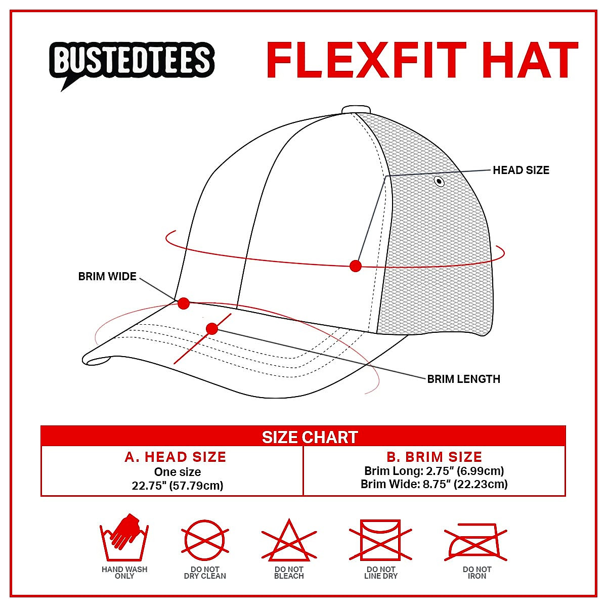 BustedTees Falcon Outline Flexfit Hat Casual Wear - Baseball Cap for Men Breathable Flex Fit Ultrafibre Airmesh Fitted Cap (Charcoal, Large, l)