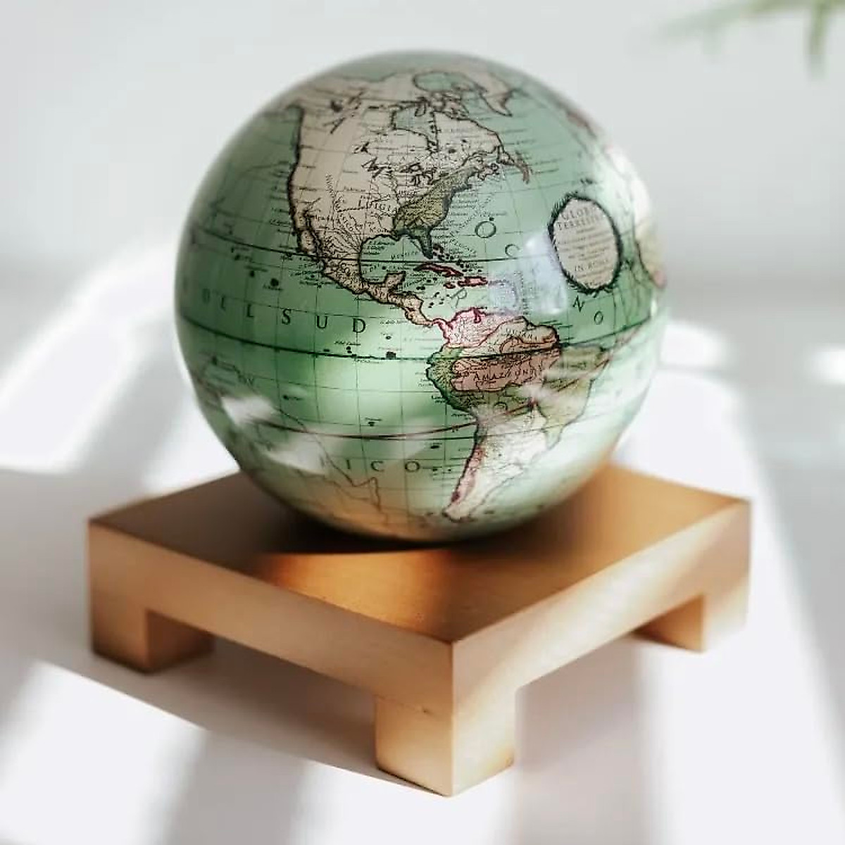 MOVA Globe Antique Terrestrial Green 4.5"