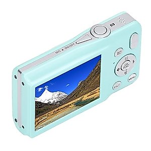 Digital Camera, FHD 8K 68MP Vlogging Camera with 2.7 inch HD Screen, 16X Digital Zoom, Portable Video Camera for Travel, Compact Point and Shoot Camera for Student, Beginner