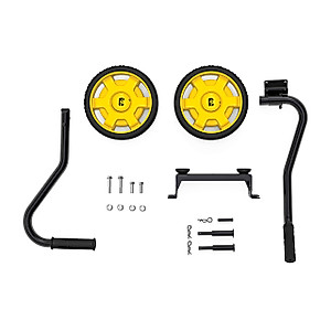 Champion Power Equipment 40065 Wheel Kit with Folding Handle and Never Flat Tires, for 2800-4750-Watt Generators, Black
