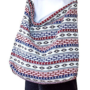 Delrosaria Everyday Comfy Cotton Shoulder Bag