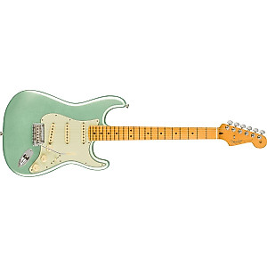 Fender 6 String Solid-Body Electric Guitar, Right, Surf Green (0113902718)