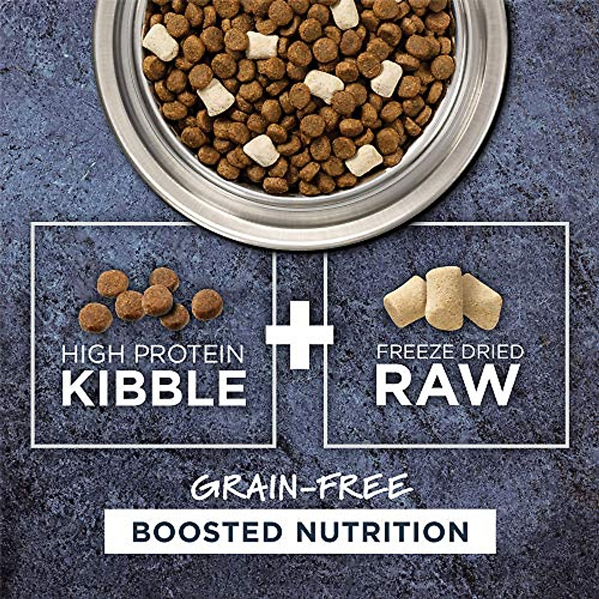 Instinct Raw Boost Grain Free Dry Dog Food, High Protein Real Chicken Kibble + Freeze Dried Raw Dog Food, 21 lb. Bag