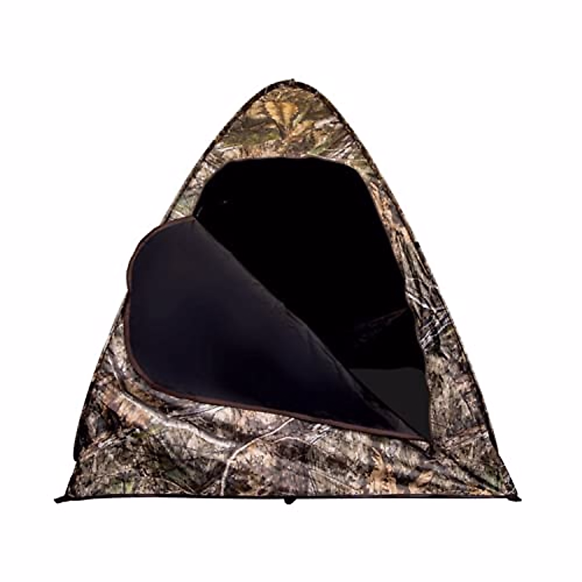Ameristep Gunner Lightweight Durable 58" x 56" x 57" Compact Size 1-Person Capacity Portable Hunting Ground Blind - Mossy Oak DNA