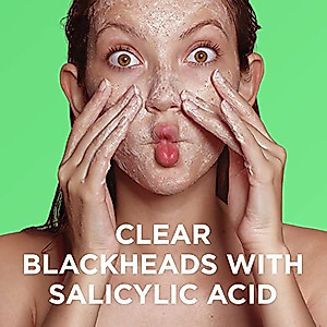 St. Ives Blackhead Clearing Face Scrub, Clears Blackheads & Unclogs Pores, Green Tea & Bamboo, Salicylic Acid Acne Treatment Facial Scrub, Moderate Exfoliator with Natural Exfoliants 6 oz, 6 Pack