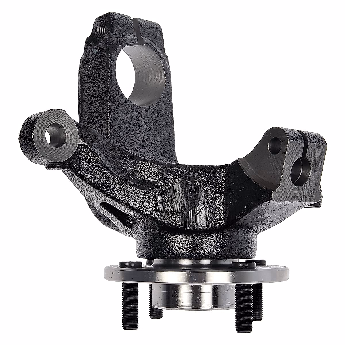 AutoShack Front Steering Knuckle & Wheel Bearing Hub Assembly 4 Lugs Driver Side Replacement for 2006 2007 2008 2009 2010 2011 Ford Focus 2.0L 2.3L FWD KN798409