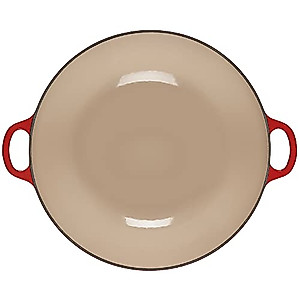 Le Creuset Enameled Cast Iron Chef's Oven with Glass Lid, 7.5 qt., Cerise