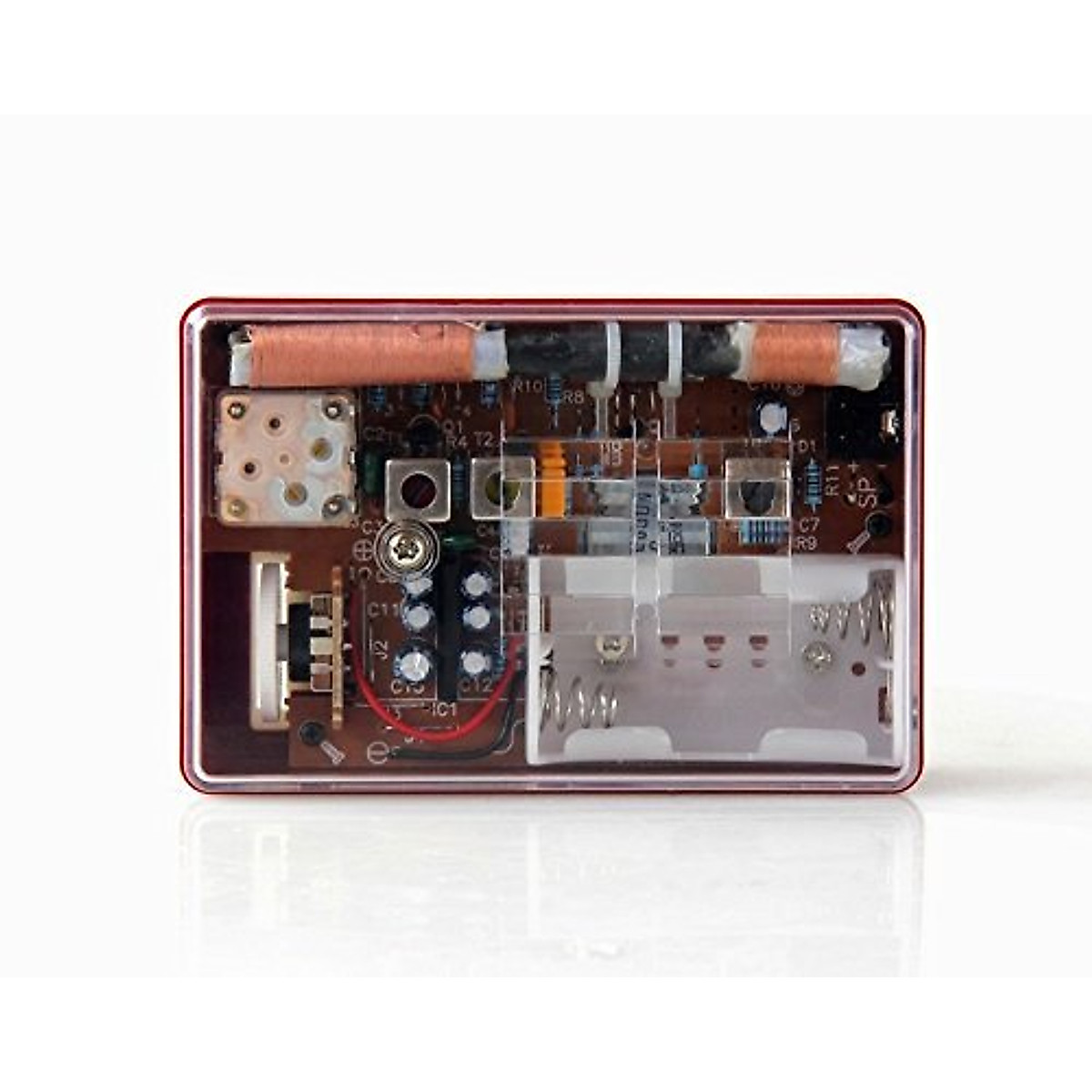 TECSUN 2P3 AM Radio Receiver Kit - DIY for Enthusiasts, Built it into a Radio case !