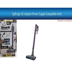 Genuine OEM Shark 24.8V 0.8A AC/DC Adapter DK33-248080H-U For WZ240 26 WZ24026 WZ 240 IX140 XFBT620 21.6V Liion Battery Rocket Pro Cordless Pet Stick Vacuum Cleaner Vac 800mA Power Supply Cord Charger