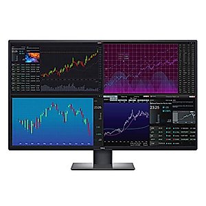Dell U4320Q UltraSharp 43 Inch 4K UHD Computer Monitor - IPS Gaming Display, HDMI, USB-C, PC Monitor for High-Performance Gaming and Workstations (Renewed)