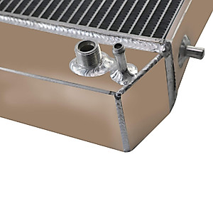 OzCoolingParts 3 Row Core All Aluminum Radiator Compatible for 1994-1998 L a n d R o v e r De fender Dis covery 300TDI 90/110 BTP2275