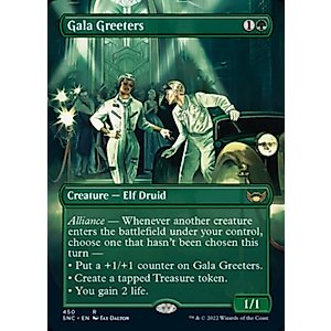 Magic: the Gathering - Gala Greeters (450) - Borderless - Foil - Streets of New Capenna