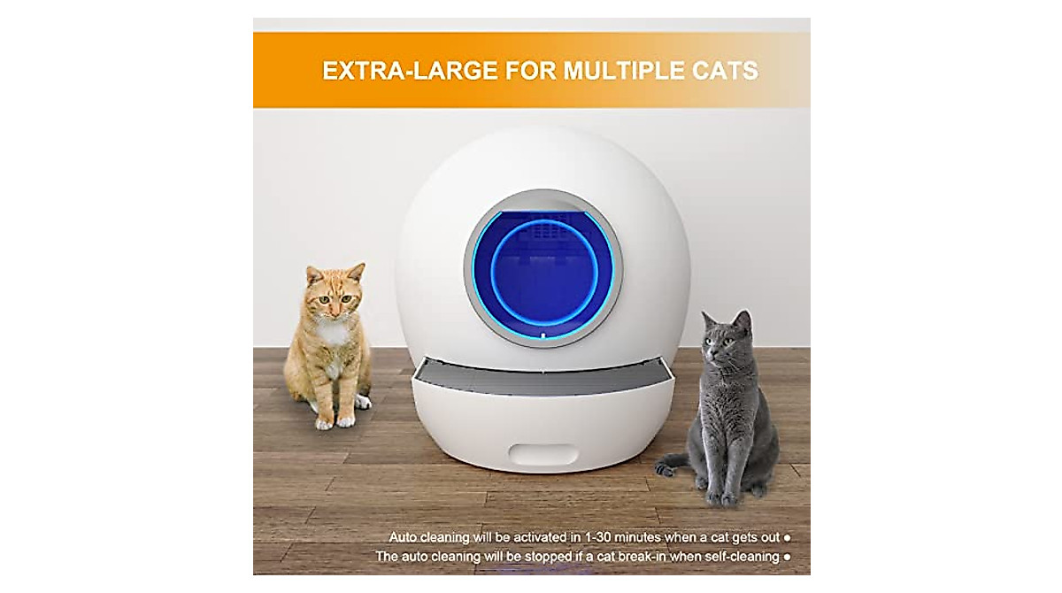 Hillpig Self Cleaning Cat Litter Box
