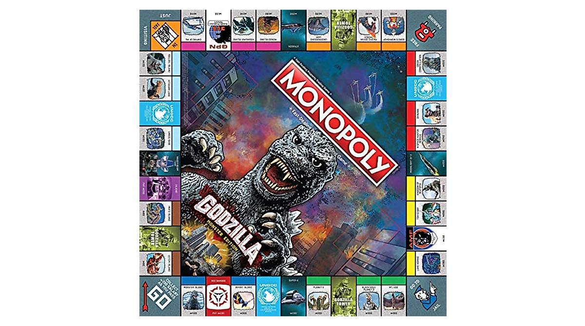 Monopoly: Godzilla - Collect Iconic Monsters & Locations