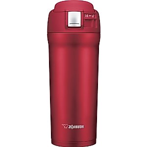 Zojirushi Travel Mug, 16 oz, Cherry Red