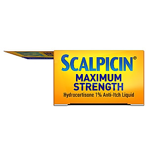 Scalpicin Max Strength Scalp Itch Treatment, 1.5 oz.
